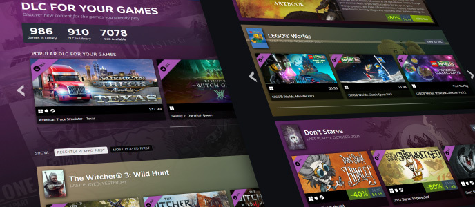 Steam gets new DLC Discovery Hub in latest Steam Labs Experiment ...