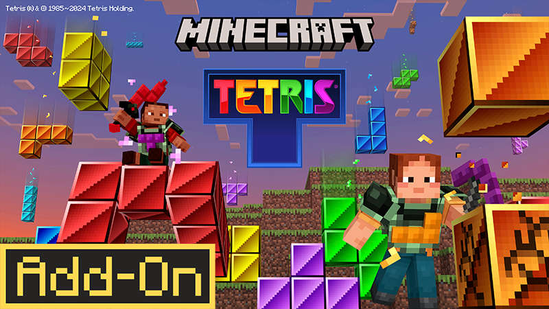Minecraft X Tetris DLC crossover Out Now - Expansive